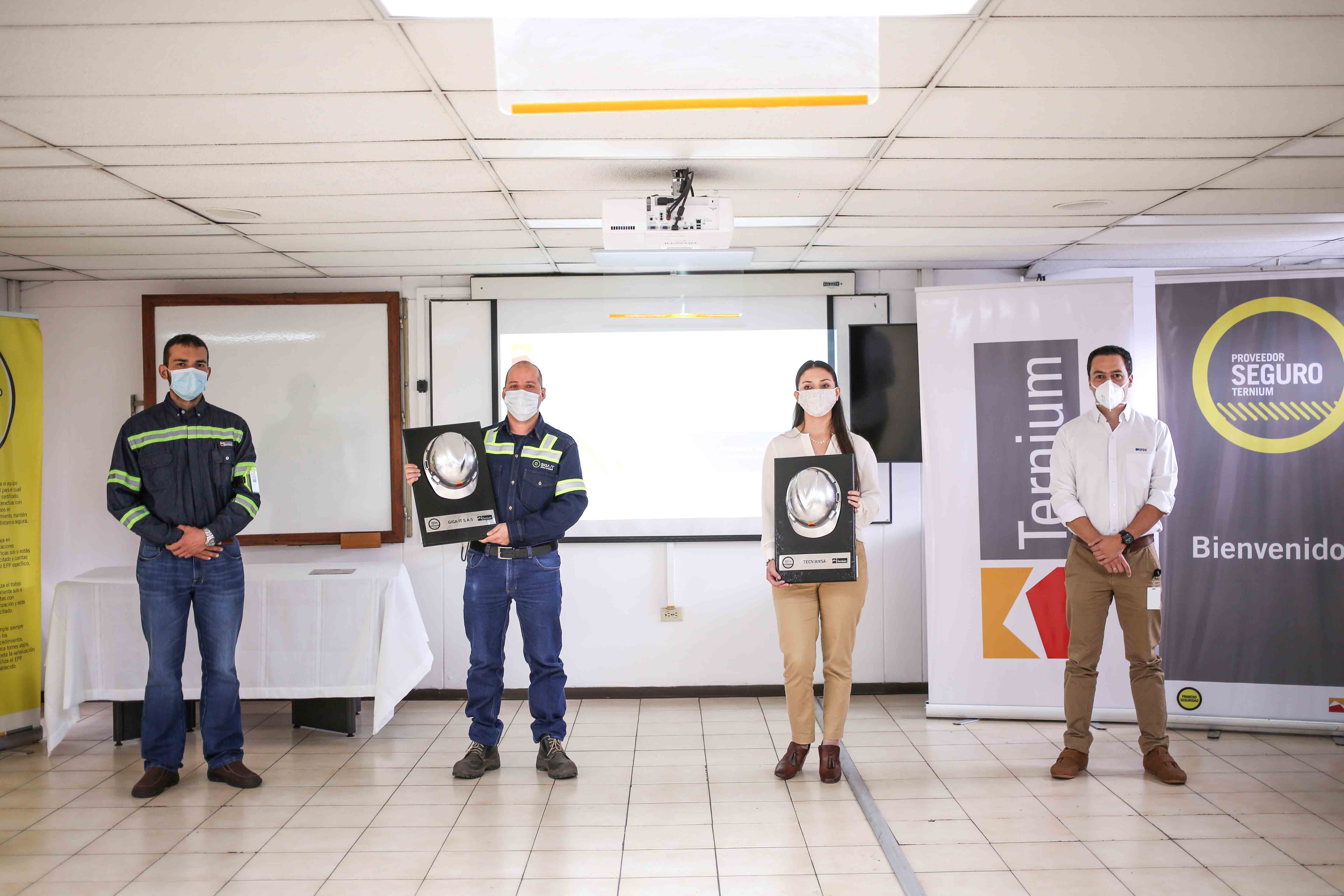 Empresas contratistas comprometidas con la seguridad en Ternium